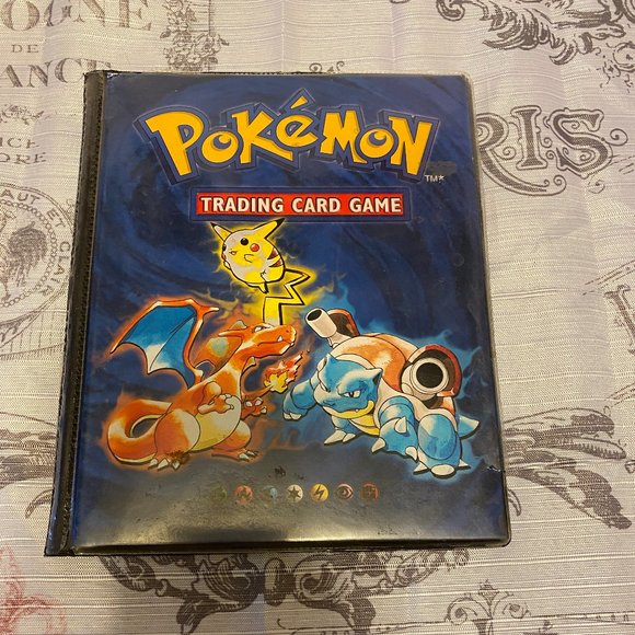 Pokemon | Toys | Pokemon Trading Card Book With Sleeves | Poshmark